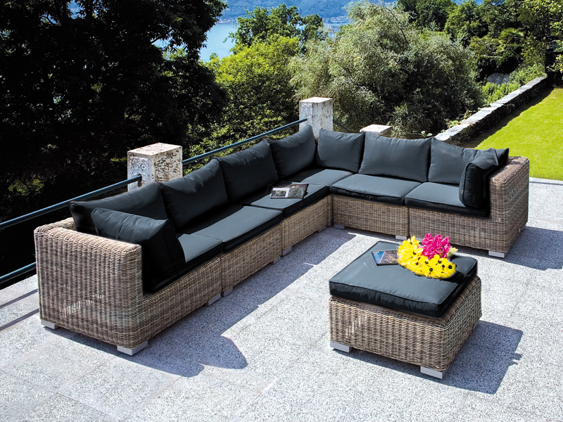 Arredamento da giardino – Salotti da esterno – Divani rattan